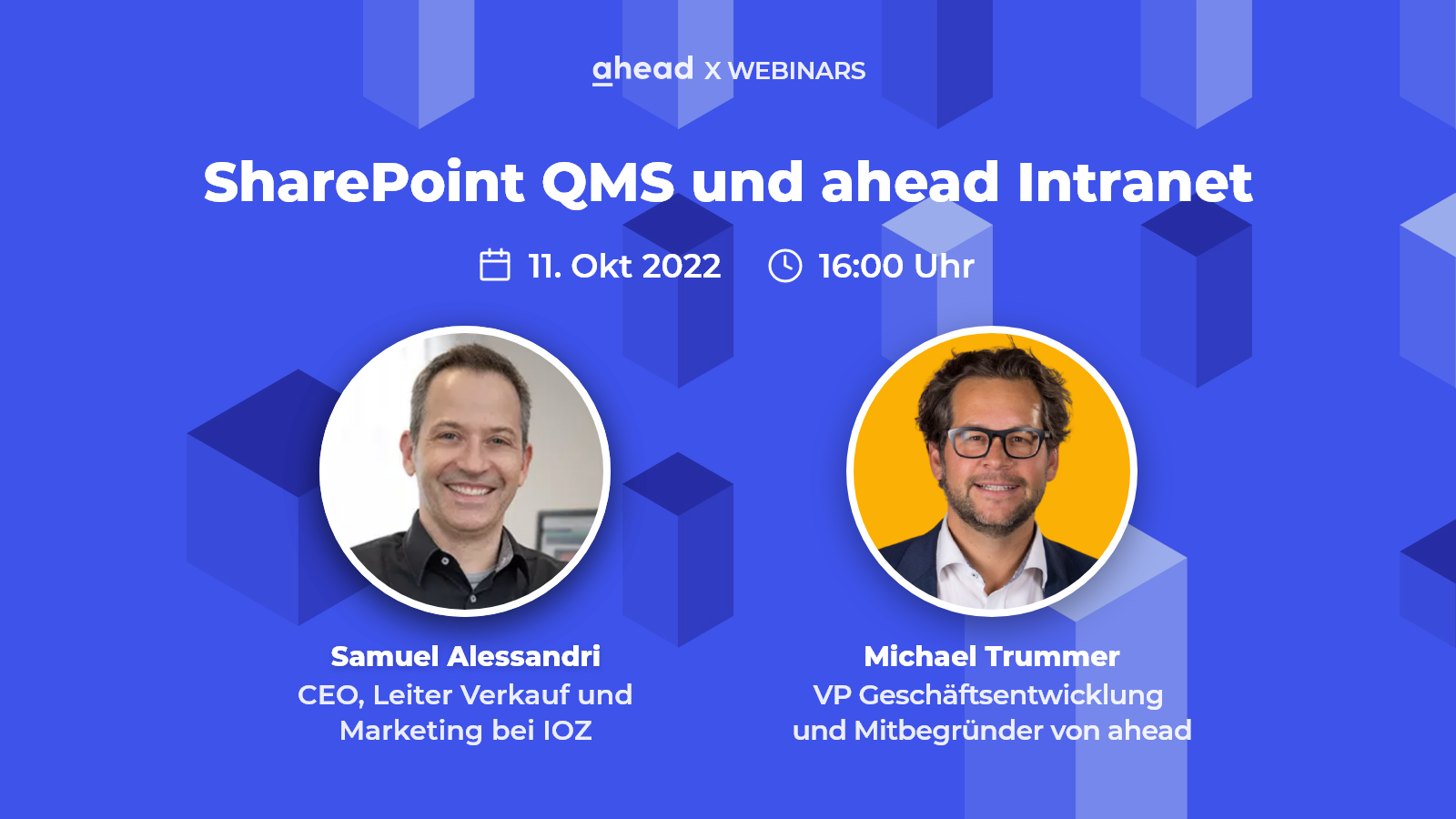 ahead Webinar | SharePoint QMS und ahead Intranet ahead Webinar | SharePoint QMS und ahead Intranet